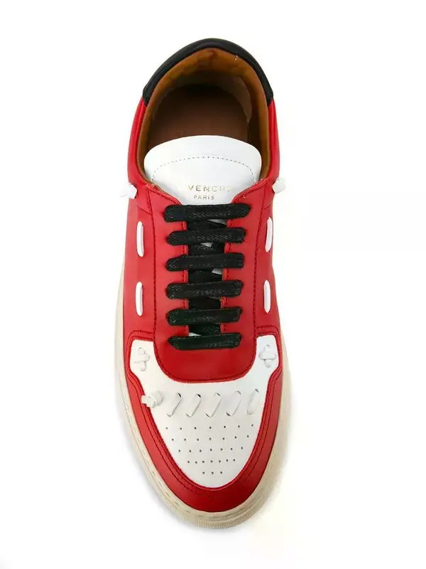 Givenchy Paneled Low Top Sneakers