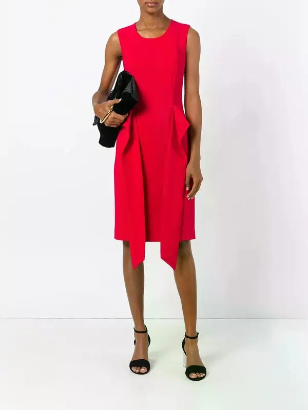 Givenchy Draped Crepe Dress