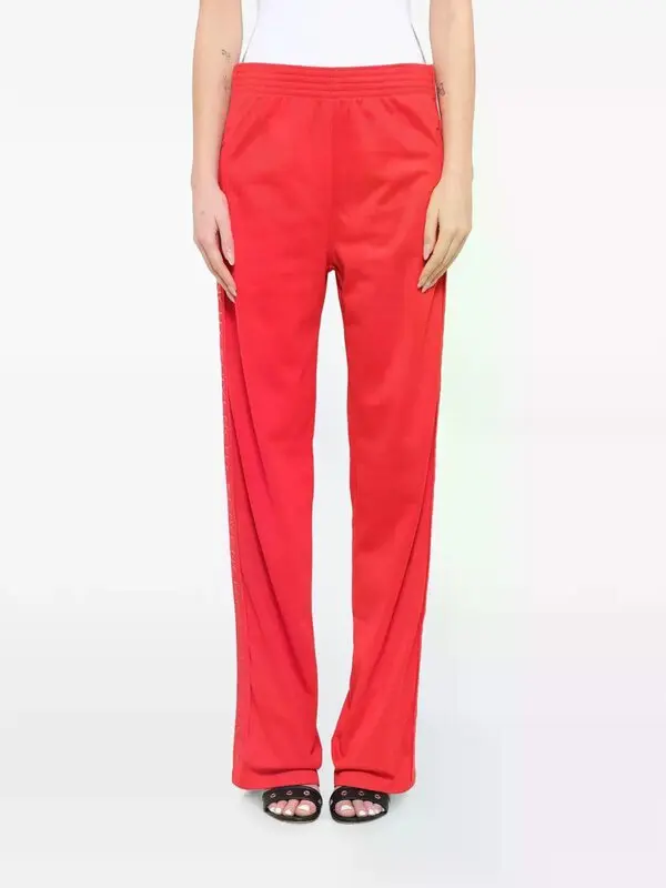 Givenchy Logo Stripe Track Pants - Red