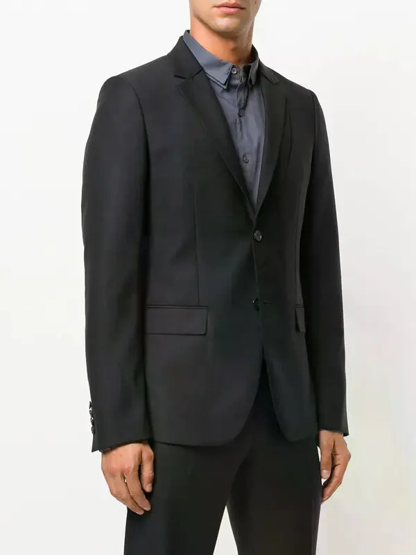 WOOYOUNGMI Double Lapel Slim-fit Blazer