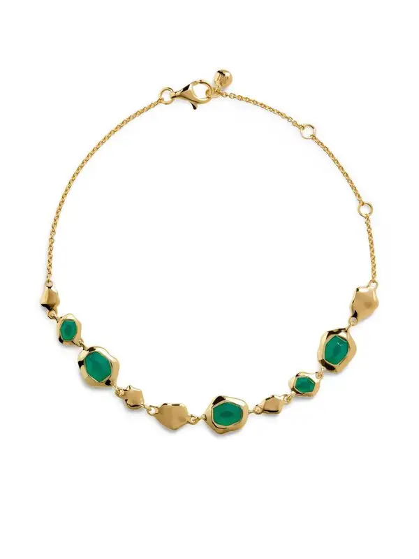 Monica Vinader Odyssey Bracelet - Green