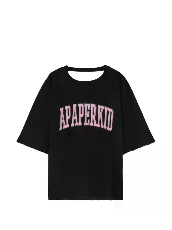 A PAPER KID Cutout T-shirt