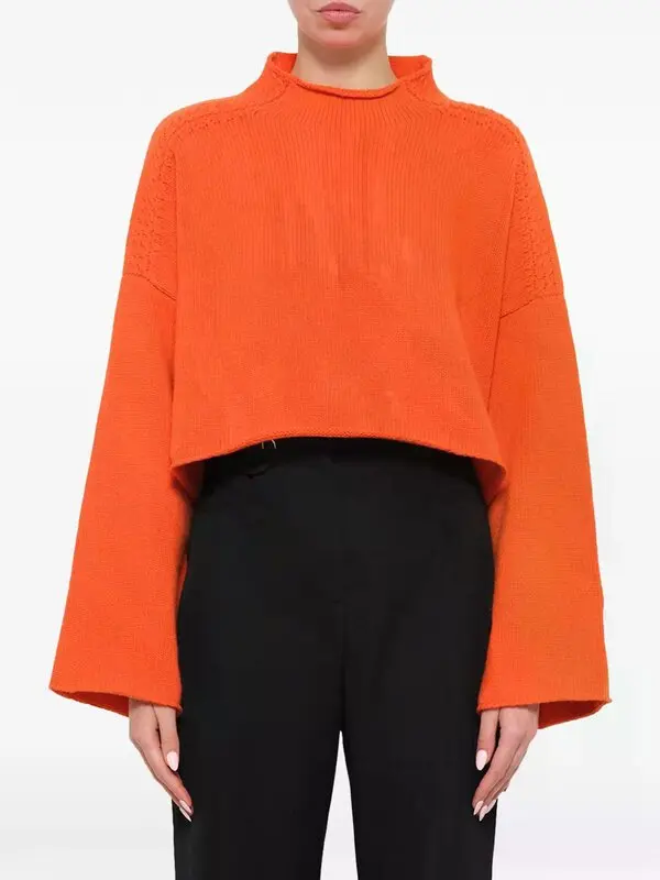 JW Anderson Tangerine Cable Detail Jumper - Yellow