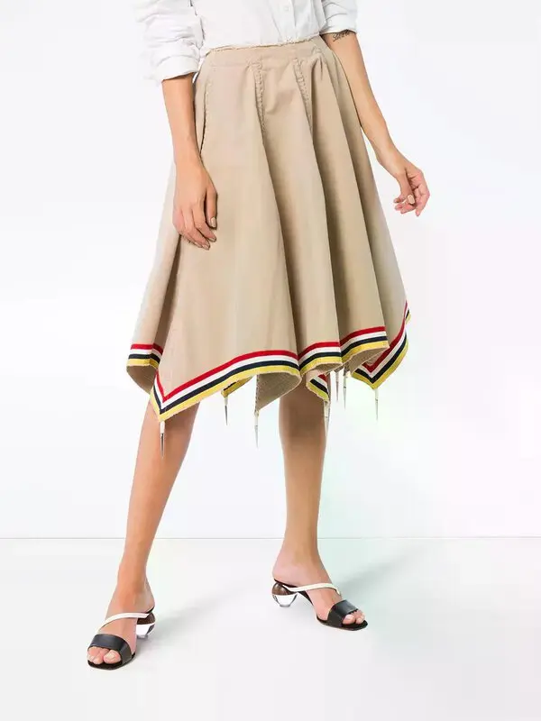 JW Anderson Umbrella Effect Pleated Skirt