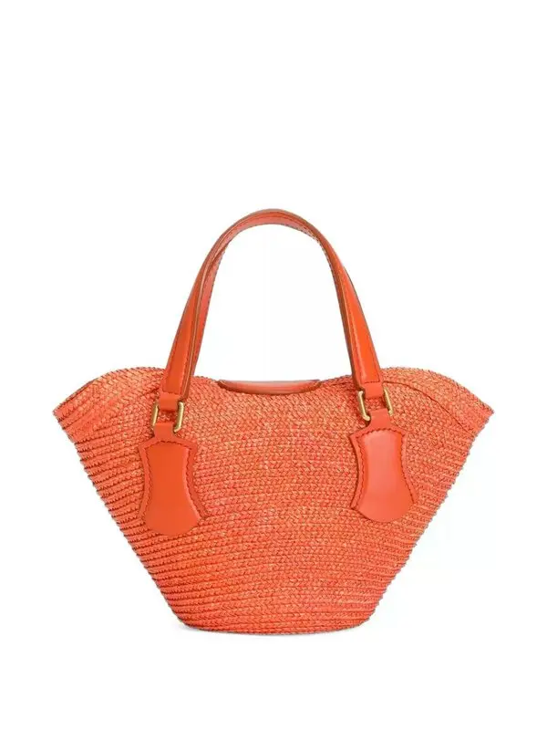 Dolce & Gabbana Raffia Cossa Capri Tote Bag