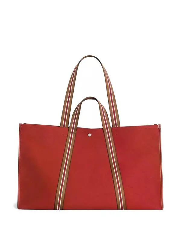 Dolce & Gabbana Canvas Essenza Shopping Bag - Red