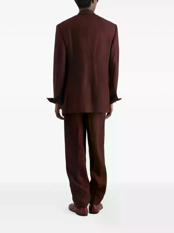Dolce & Gabbana Sicilia Light Double-breasted Linen Canvas Jacket