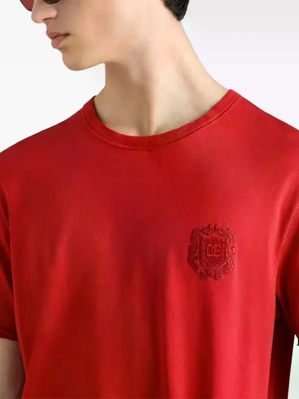 Dolce & Gabbana Cotton T-shirt With Patch
