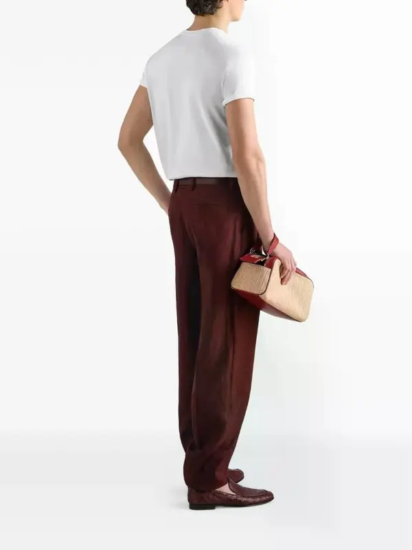 Dolce & Gabbana Linen Canvas Trousers