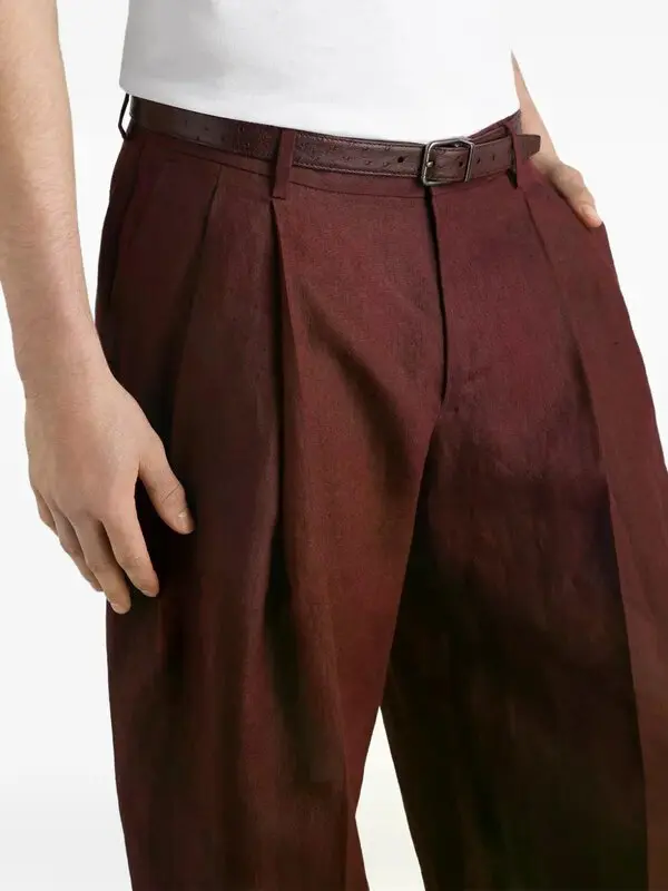 Dolce & Gabbana Linen Canvas Trousers
