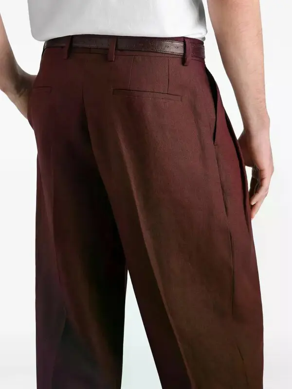 Dolce & Gabbana Linen Canvas Trousers