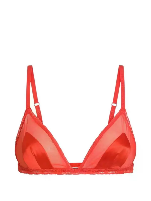 Dolce & Gabbana Satin Bra - Orange