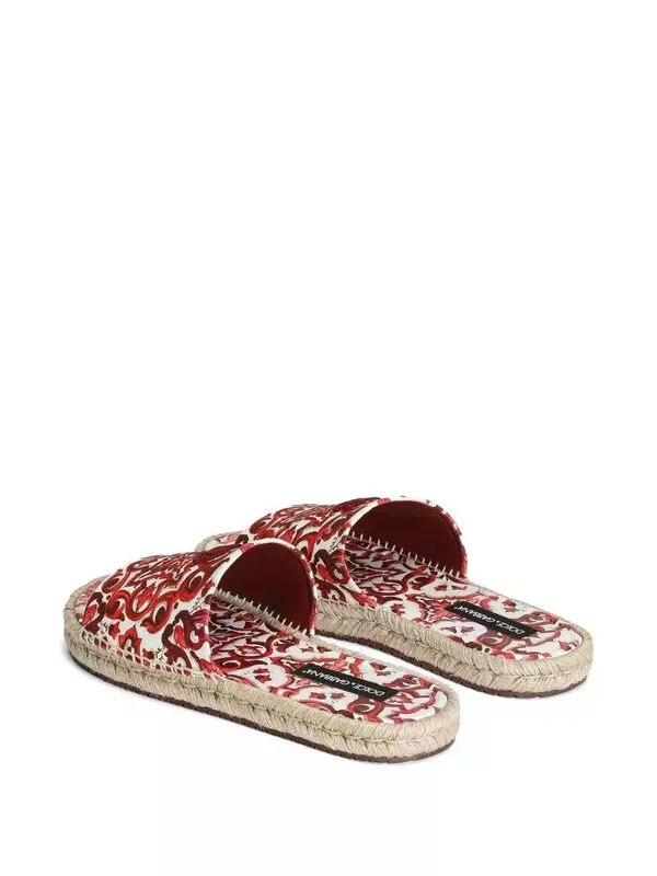 Dolce & Gabbana Majolica-print Canvas Espadrilles