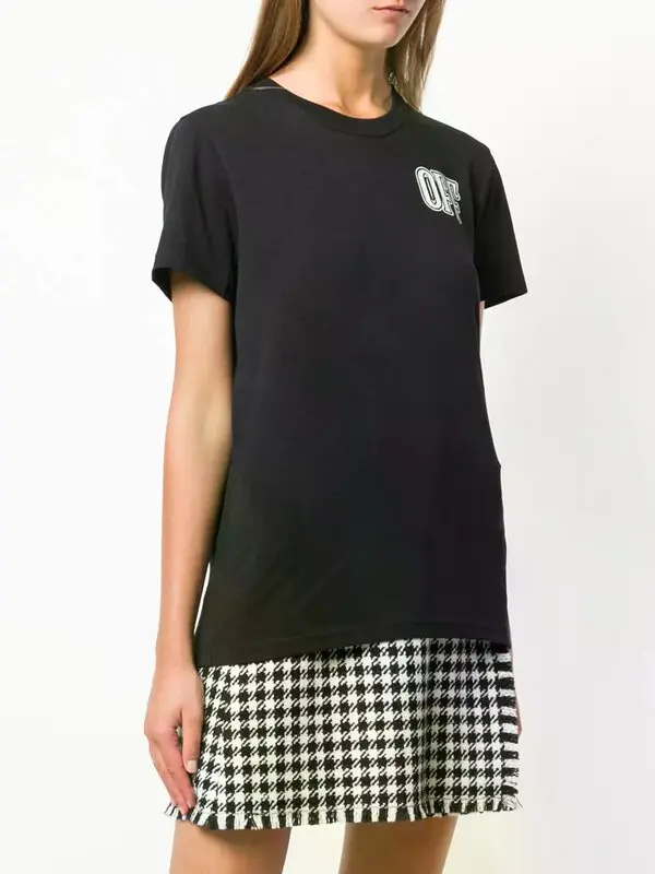 Off-White Lips Print T-shirt - Black