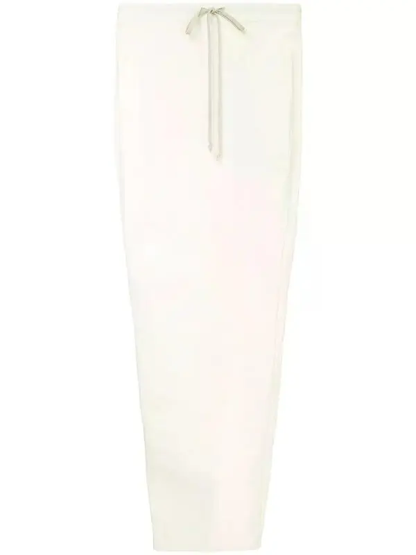 Rick Owens Long Fitted Skirt - Neutrals