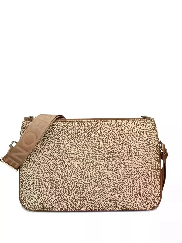 Borbonese Leather Cross Body Bag
