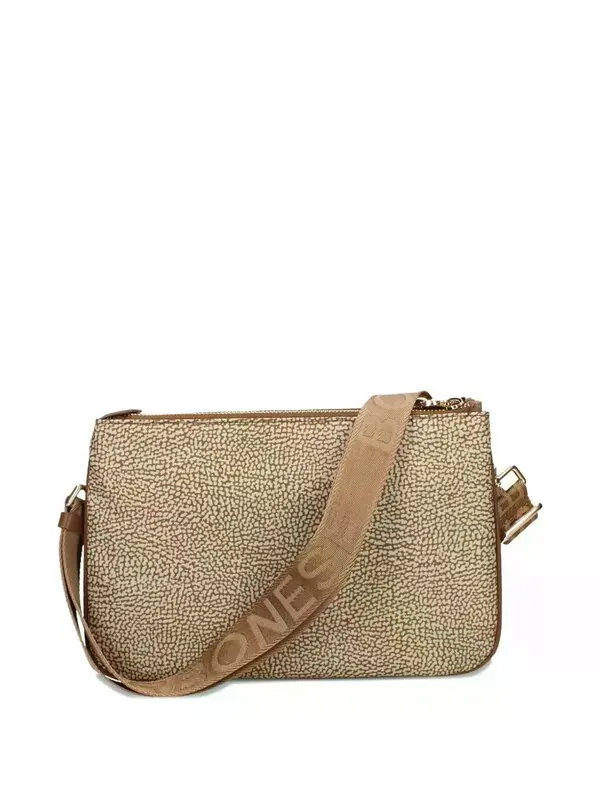 Borbonese Leather Cross Body Bag