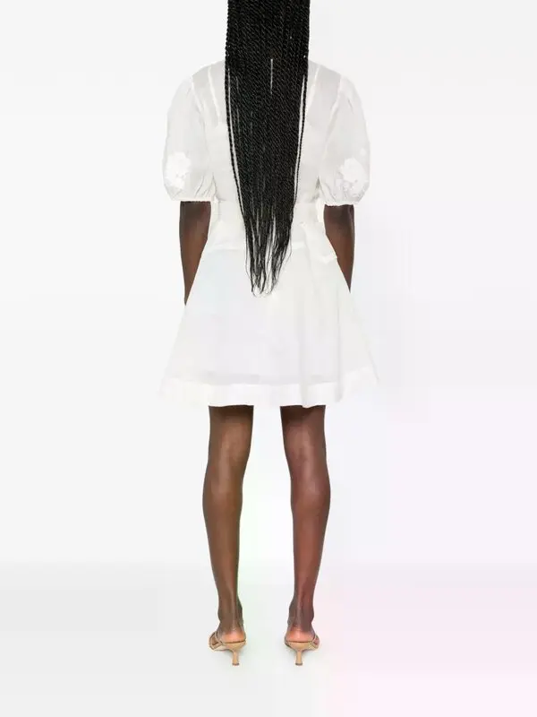 TWINSET Mini Embroidered Belted Dress