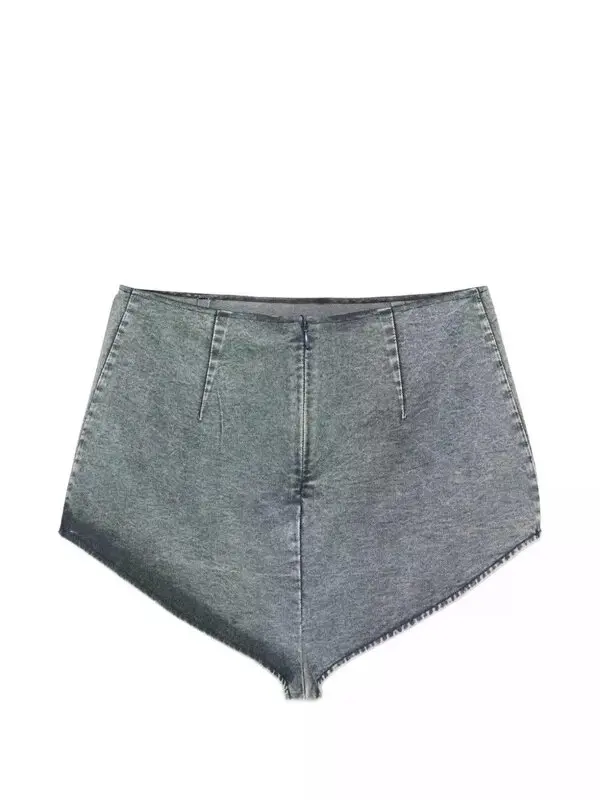 HUI HUI Zip-fastening Mini Shorts