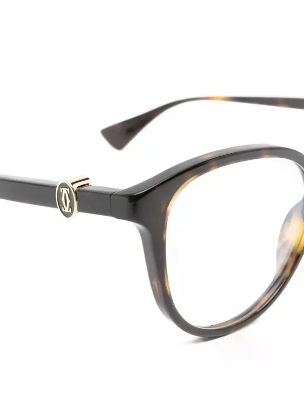 Cartier Round Frame Glasses