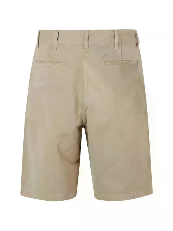 SUNFLOWER Twill Belt-loop Chino Shorts