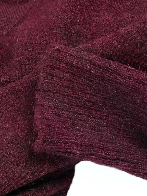LOUIS VUITTON Long Sleeve Crew Neck Sweater