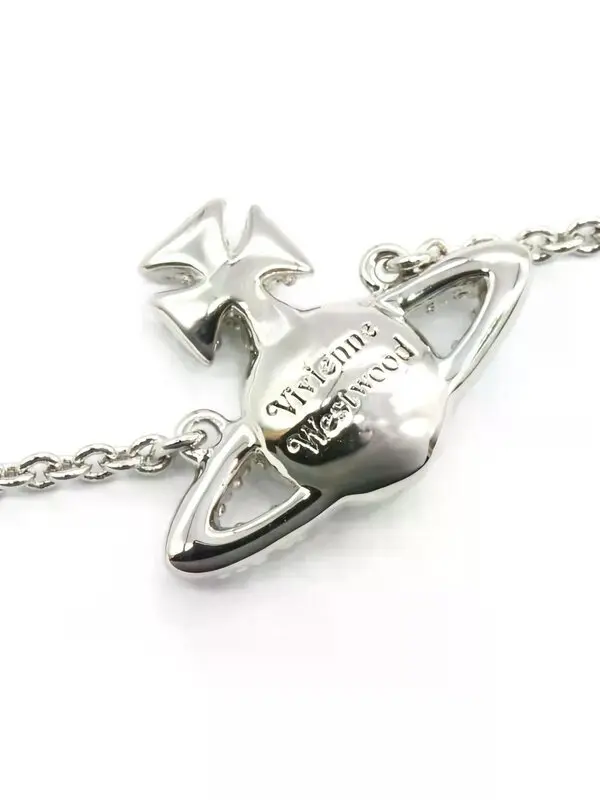 VIVIENNE WESTWOOD Tone Chain Link Orb Pendant Bracelet