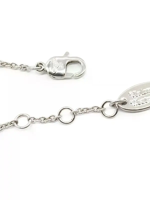 VIVIENNE WESTWOOD Tone Chain Link Orb Pendant Bracelet