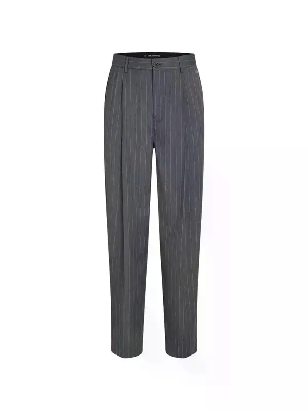 Karl Lagerfeld Pinstripe Pleated Trousers