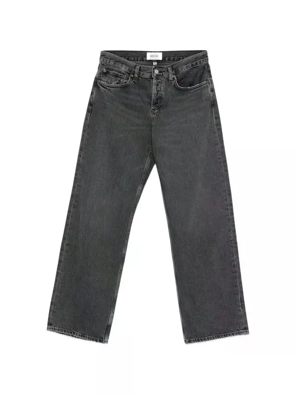 Citizens Of Humanity Button-fastening Wide-leg Jeans - Grey
