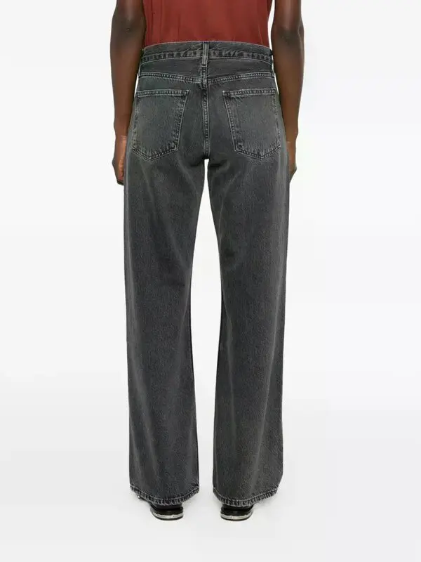 Citizens Of Humanity Button-fastening Wide-leg Jeans - Grey
