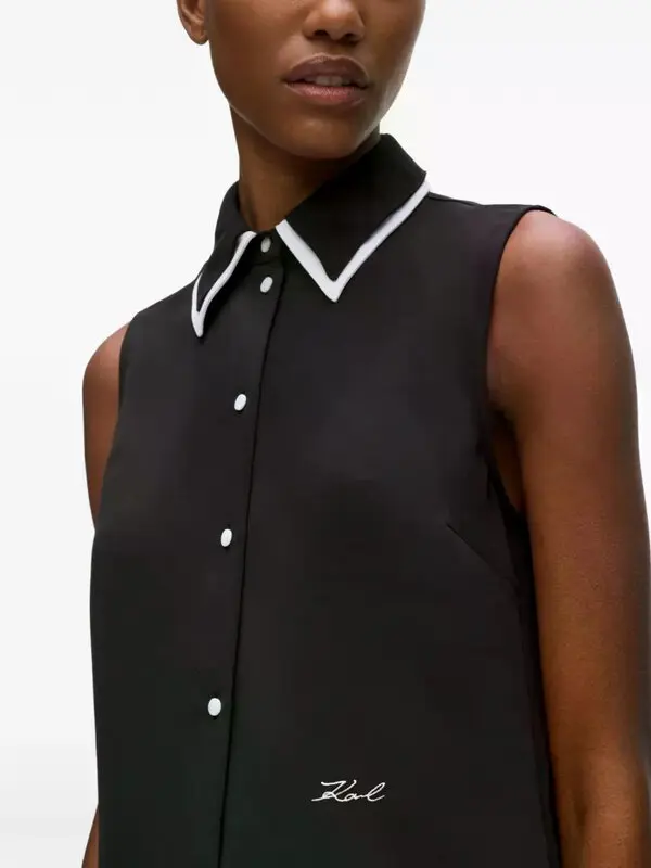 Karl Lagerfeld Sleeveless Blouse
