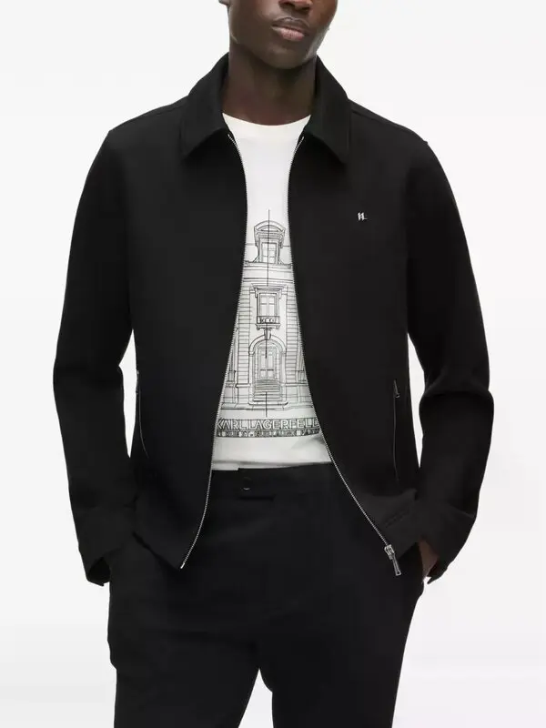 Karl Lagerfeld Zip-up Overshirt