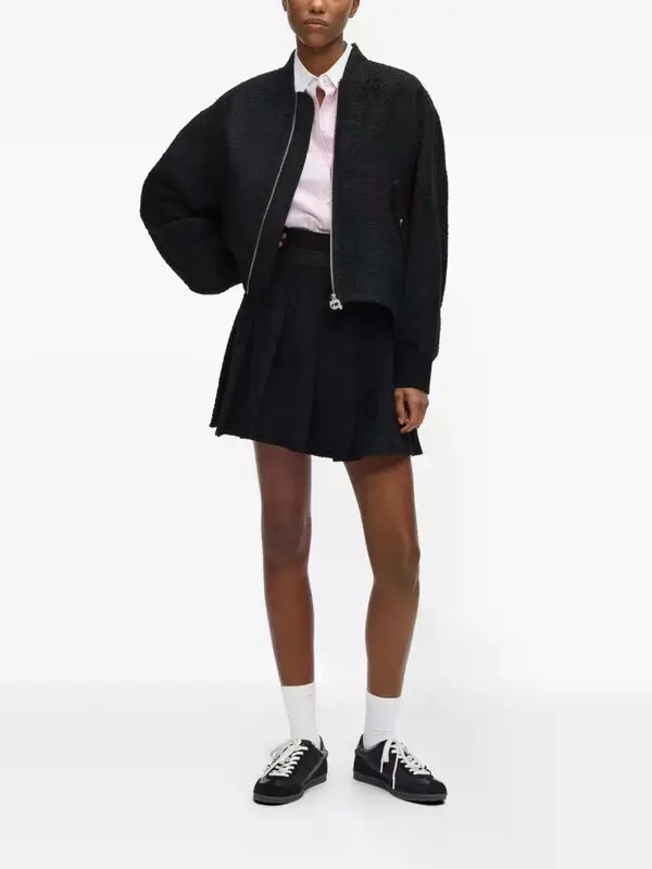 Karl Lagerfeld Pleated Mini Skirt
