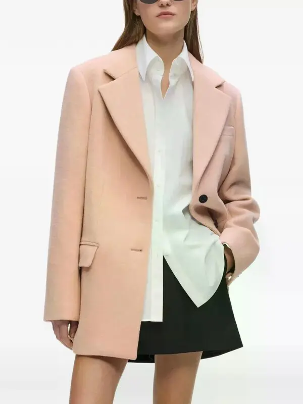 Karl Lagerfeld Single-breasted Felted Coat