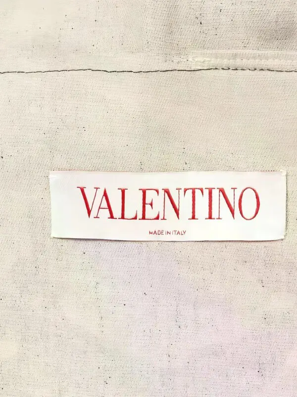 Valentino Garavani Camouflage Print Cotton Jacket