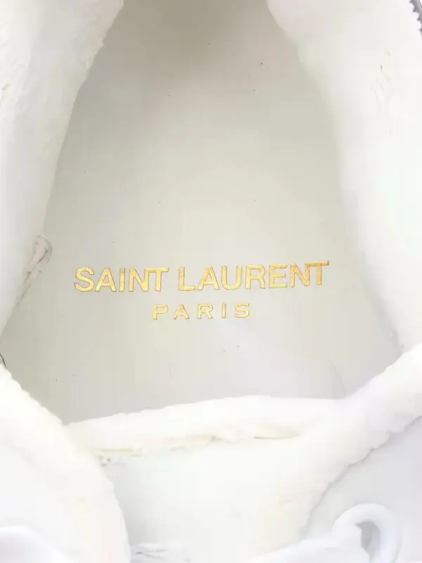 Saint Laurent Sl/61 Leather Sneakers