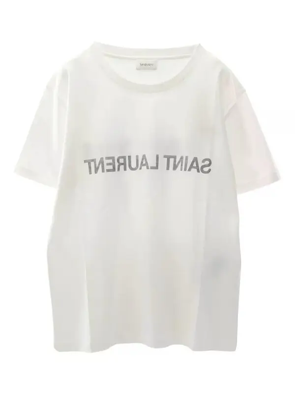 Saint Laurent Reverse Logo T-shirt