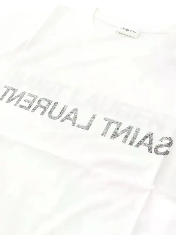 Saint Laurent Reverse Logo T-shirt