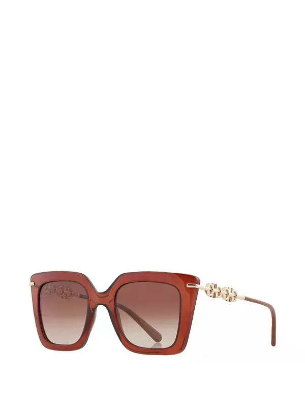 FERRAGAMO Square-frame Sunglasses - Brown