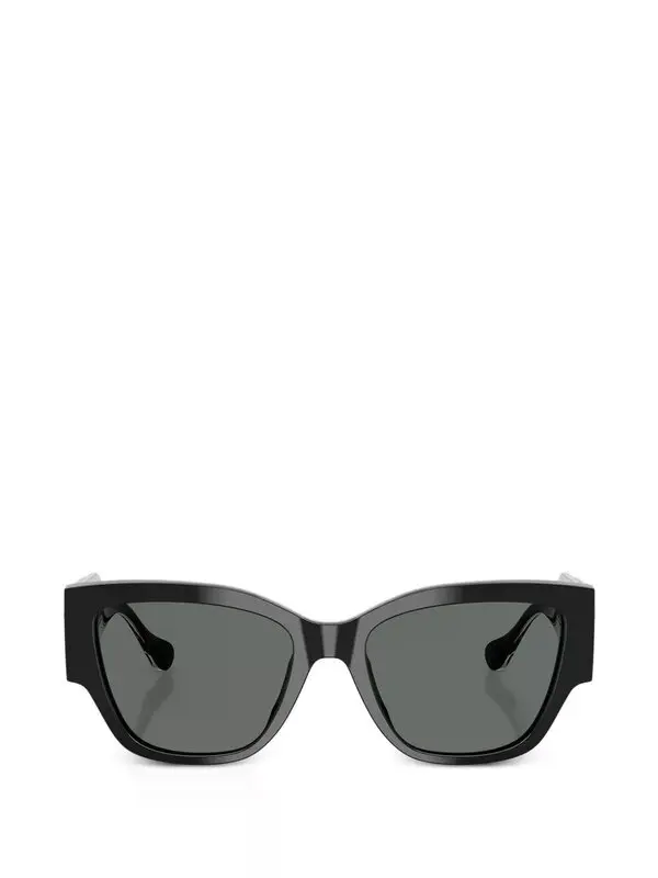 Versace Geometric-frame Sunglasses - Black