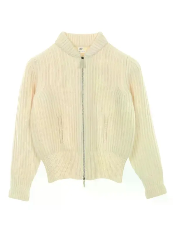 Hermès Cashmere Zip-up Cardigan