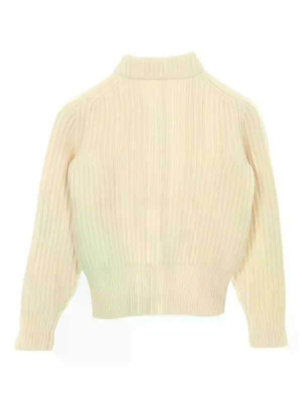 Hermès Cashmere Zip-up Cardigan
