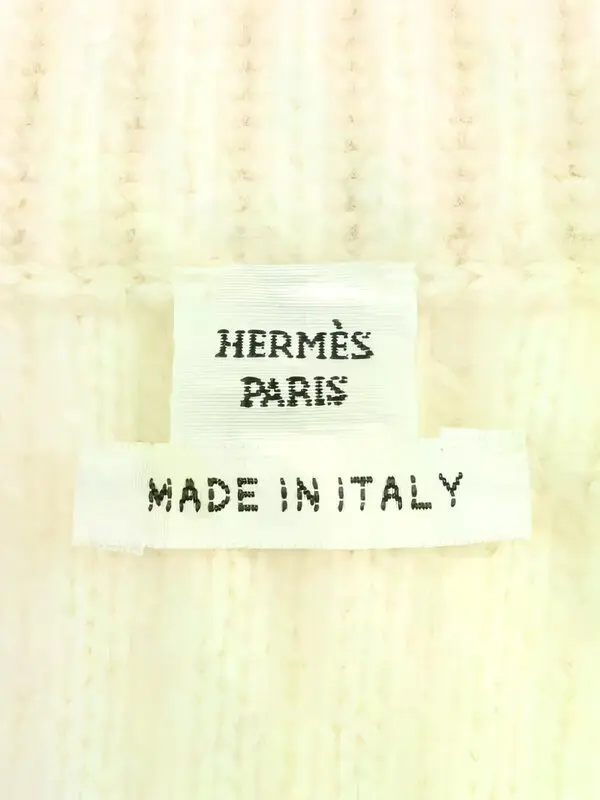 Hermès Cashmere Zip-up Cardigan