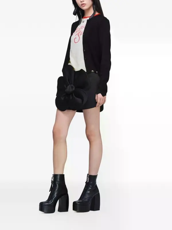 Marc Jacobs Logo-embroidered Cardigan