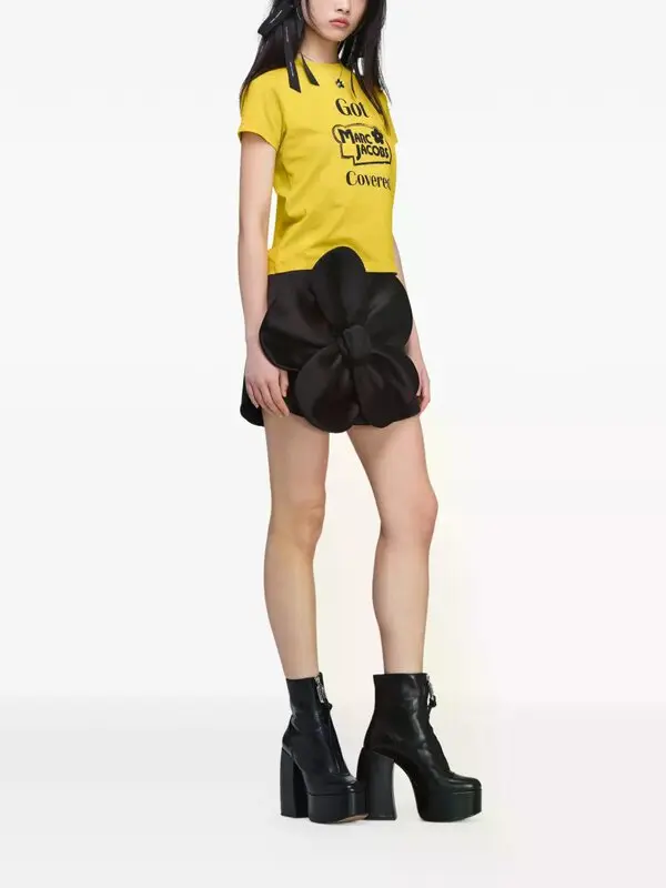 Marc Jacobs Daisy Appliqué Mini Skirt