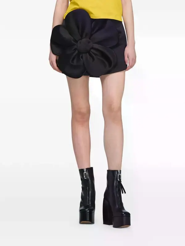 Marc Jacobs Daisy Appliqué Mini Skirt