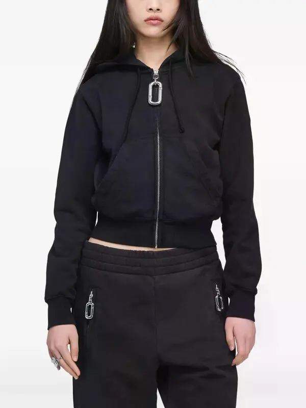 Marc Jacobs Pop J Zip-up Hoodie - Grey