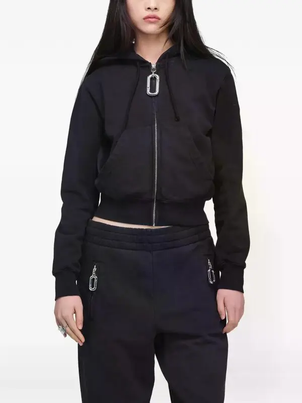 Marc Jacobs Pop J Zip-up Hoodie - Grey