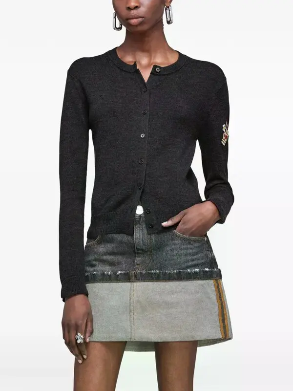 Marc Jacobs Appliqué Cardigan